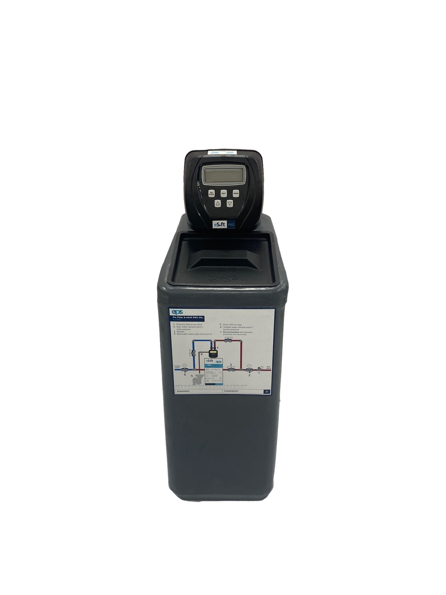 EPS Water Softener Esoft Pro 20lt (Clack) | Telfords