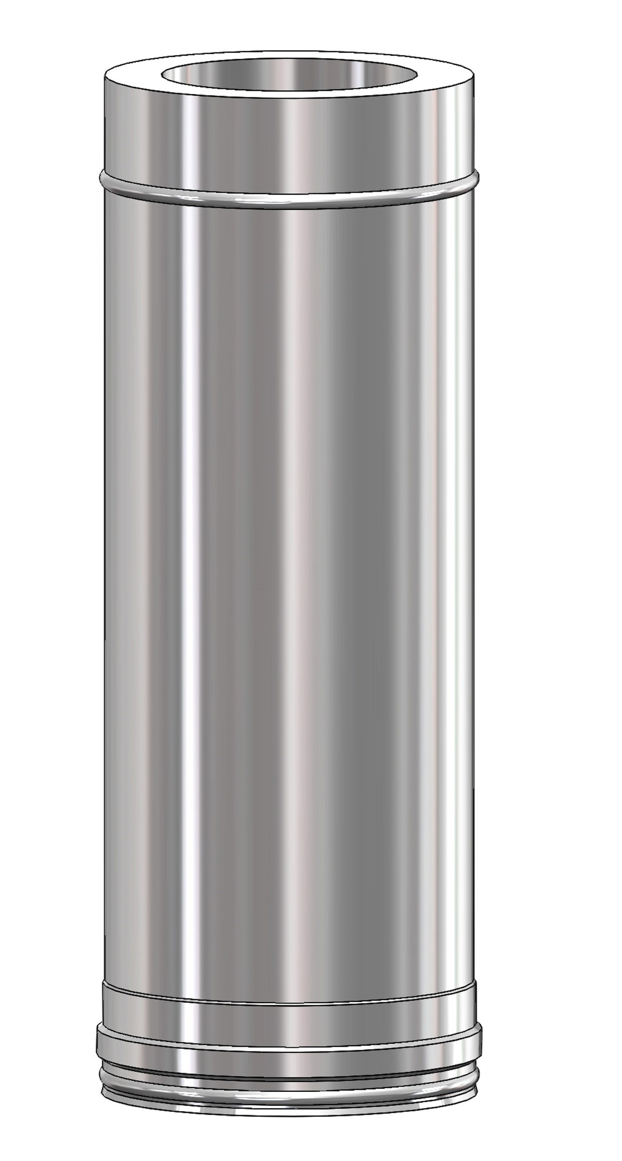 Twin Wall Insulated Flue 200 x 500mm | Telfords