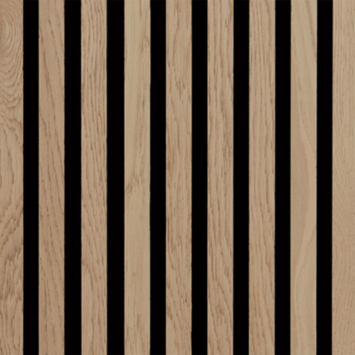 Fibrotech Basic Acoustic Panel Light Oak 2.44m x 605 x 22mm | Telfords
