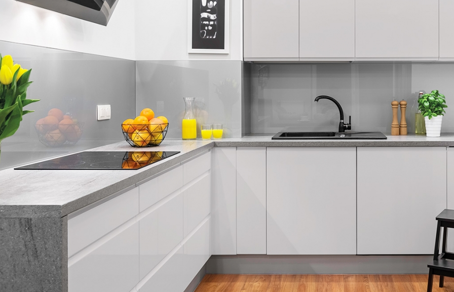 Athena Grey Plinth 2400mm x 145mm | Telfords