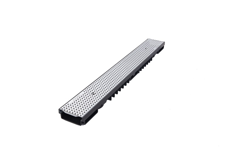 Polypropylene Channel & Galv Perforated Grating 55mm x 1m Class A15 ...