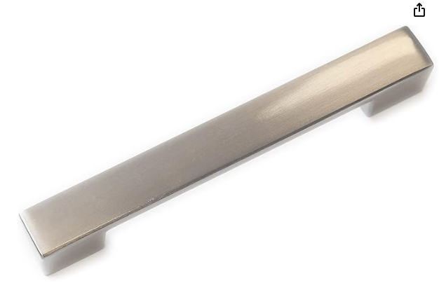 H3190 Camden D Handle 128 Brush Nickel | Telfords