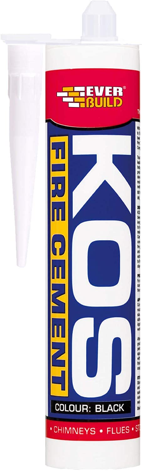 Everbuild Kos Fire Cement Tube 300ml | Telfords