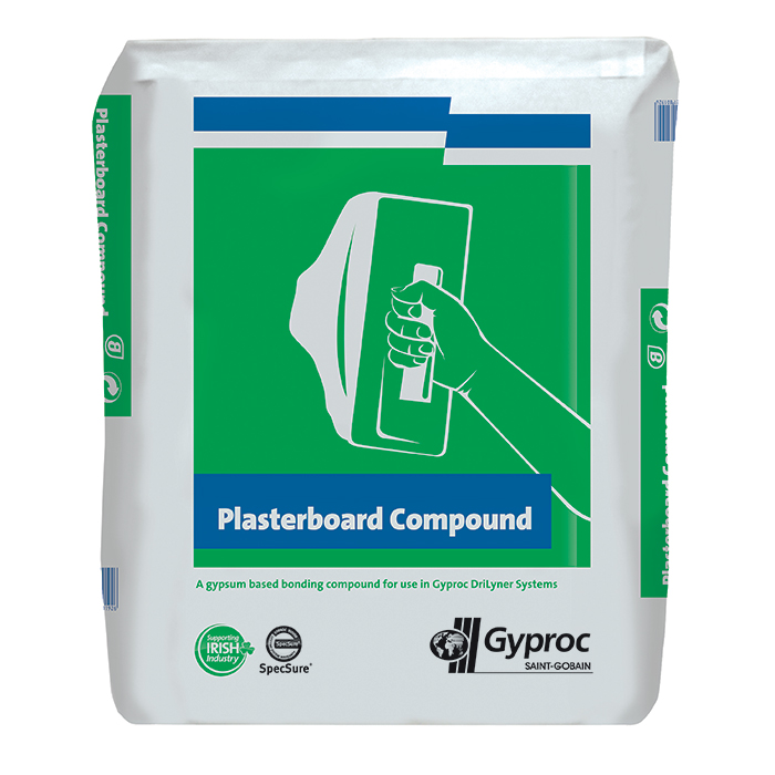 Gyproc Plasterboard Compound 25kg | Telfords