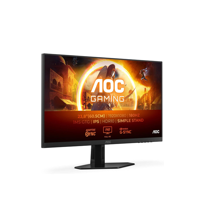 AOC 24" USB Full HD 144Hz Monitor - Black | 242P2QM | Telfords