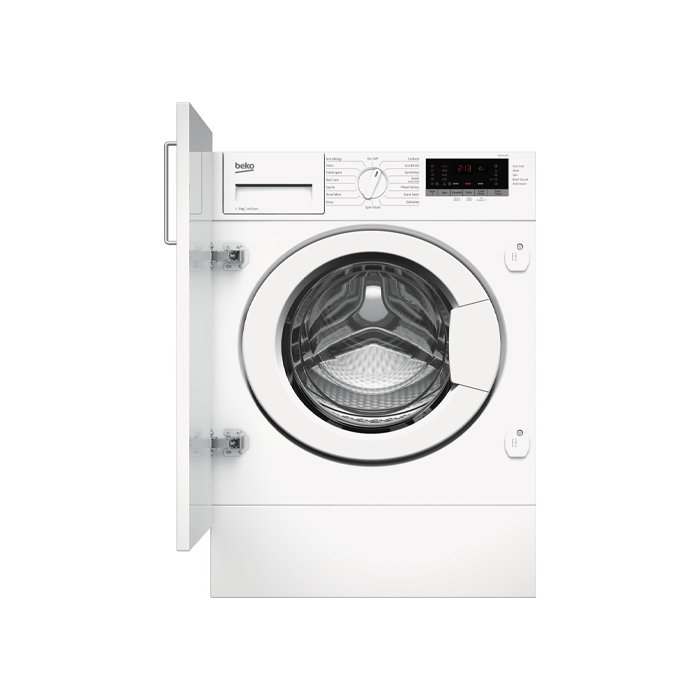 Beko 7kg Integrated Washing Machine - White | WTIK74122 | Telfords