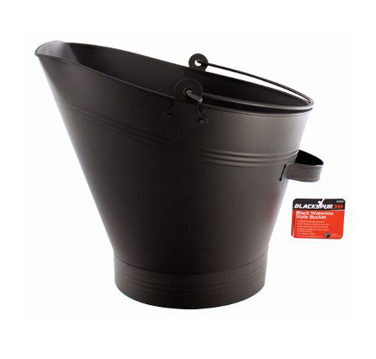 Blackspur Cast Iron Waterloo Style Bucket - Black | BB-FS313 | Telfords