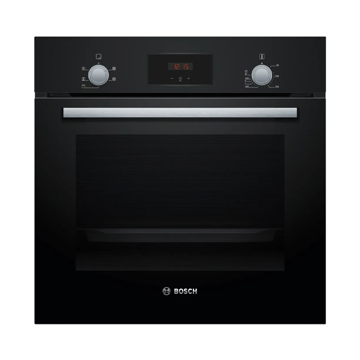 Bosch Series 2 Built In Single Oven - Black | HHF113BA0B | Telfords