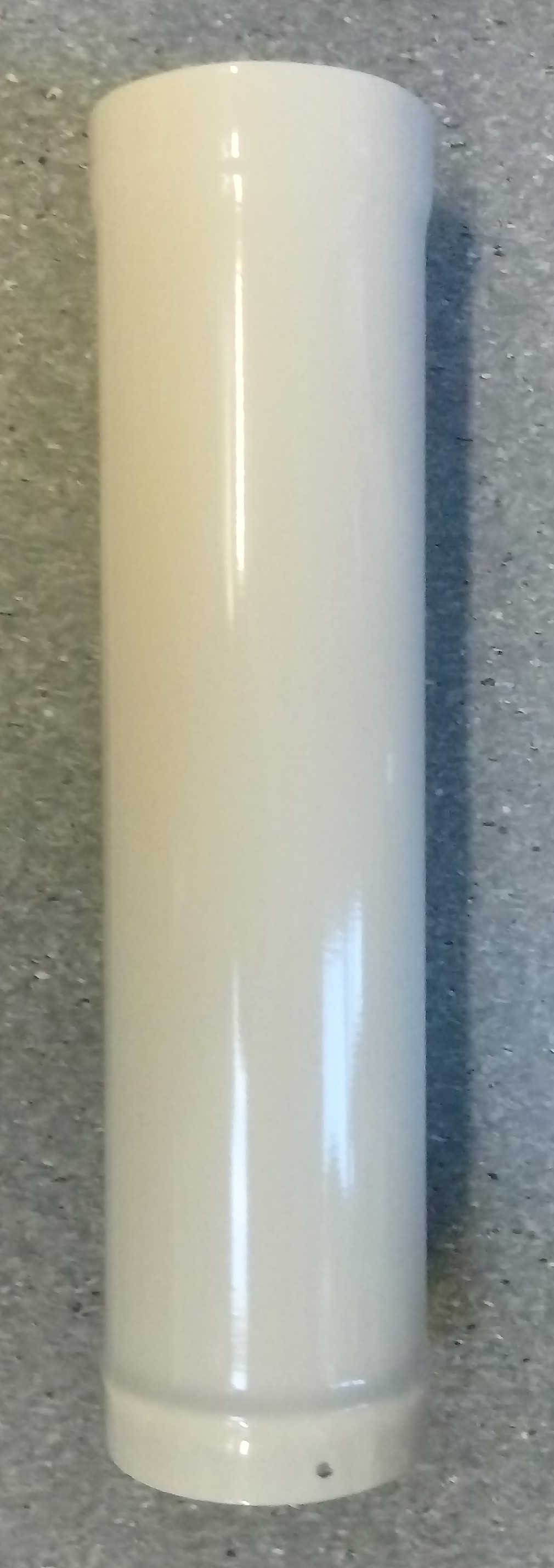 System 7 Vitreous Enamel Flue 150 x 500mm Ve Cream | Telfords