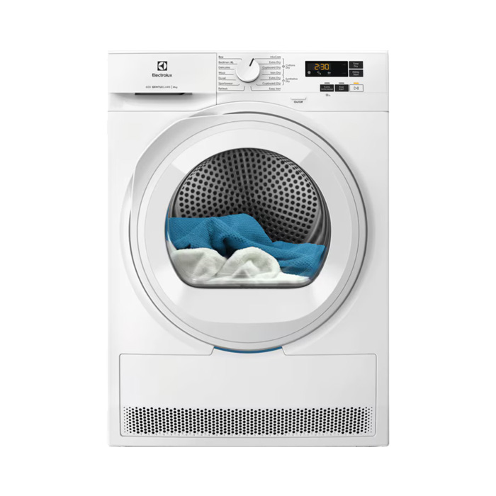 Electrolux 8kg Freestanding Heat Pump Tumble Dryer - White | EDHI618WD ...