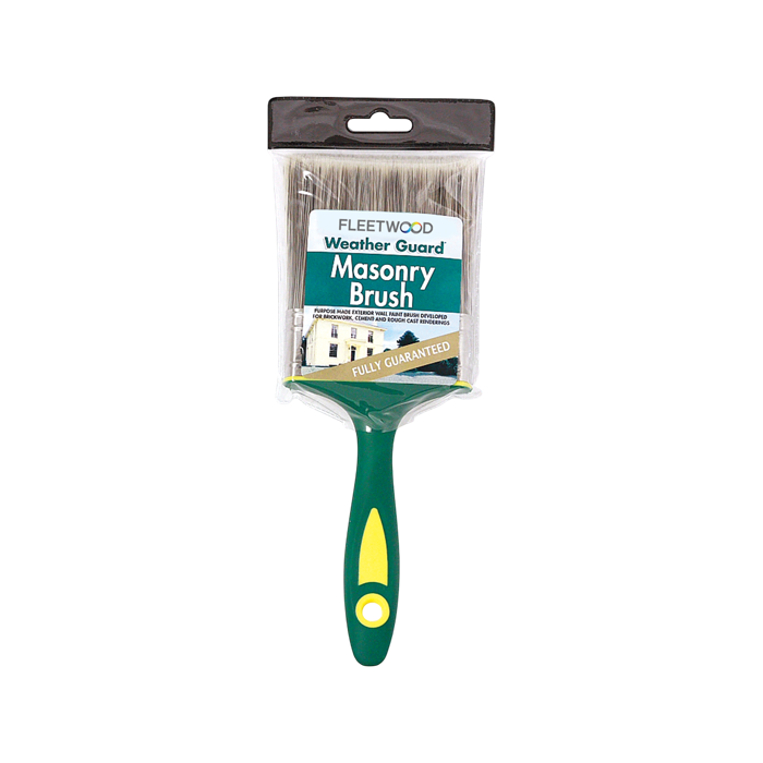 Fleetwood Weather Guard Exterior 4" Masonry Paint Brush | BRWGM40 ...