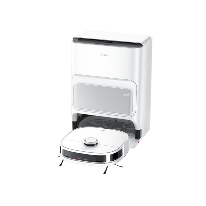 Midea V12 Robot Vacuum Cleaner & Mop With Auto-Clean Station - White ...