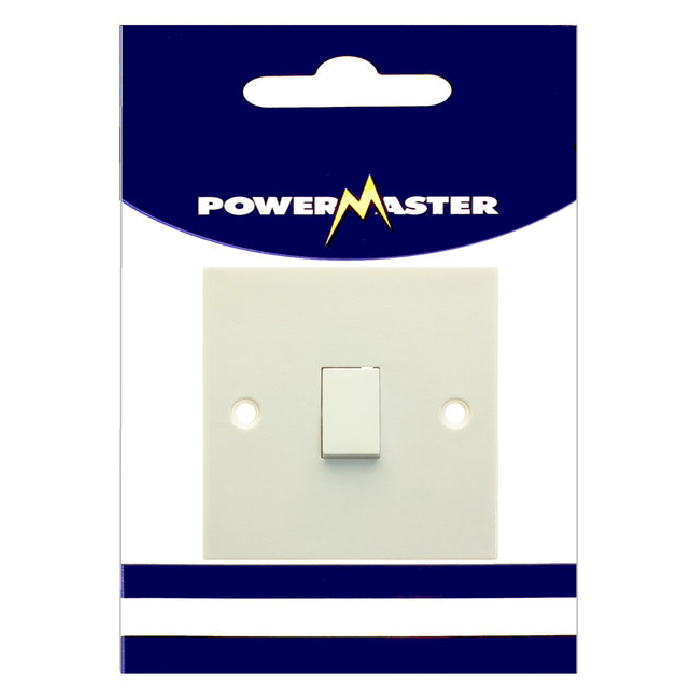 Powermaster 1 Gang 1 Way 6 Amp Switch | Telfords